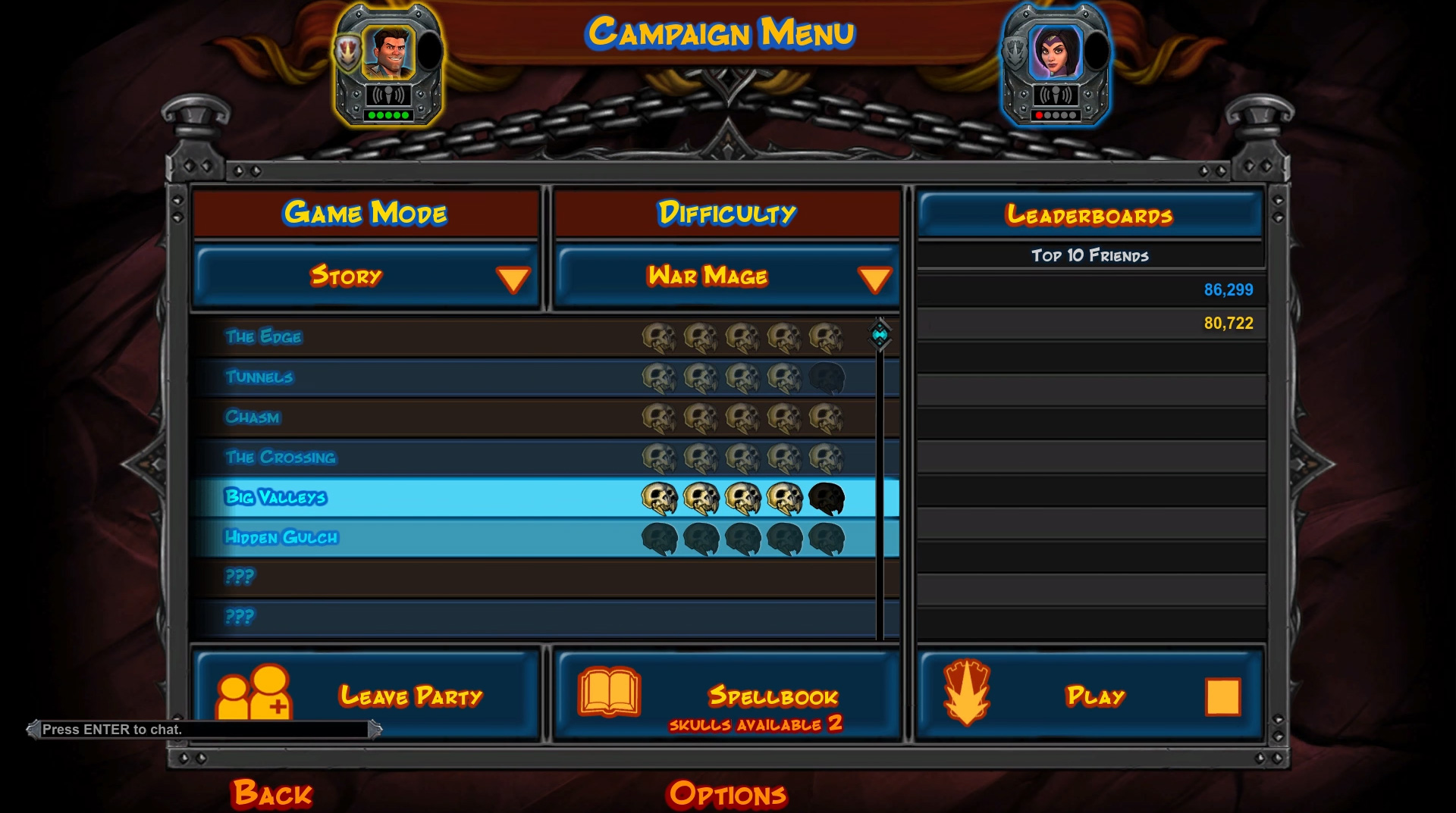 Daves Compendium of Level Select Screens