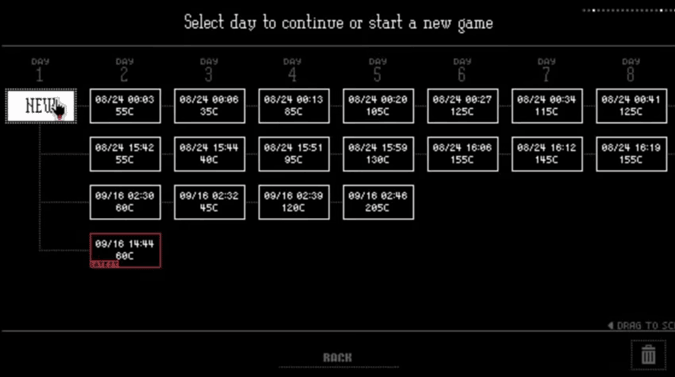Daves Compendium of Level Select Screens