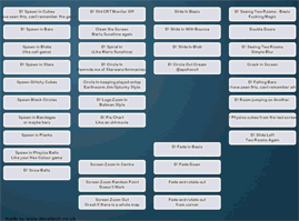 Screen Transitions for Computer Games and Films Made By Dave