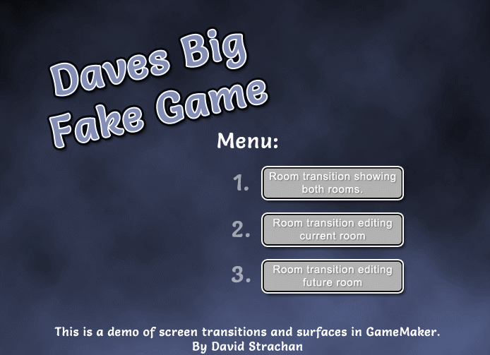 Making Screen Transitions in GameMaker - Stuff Made By Dave